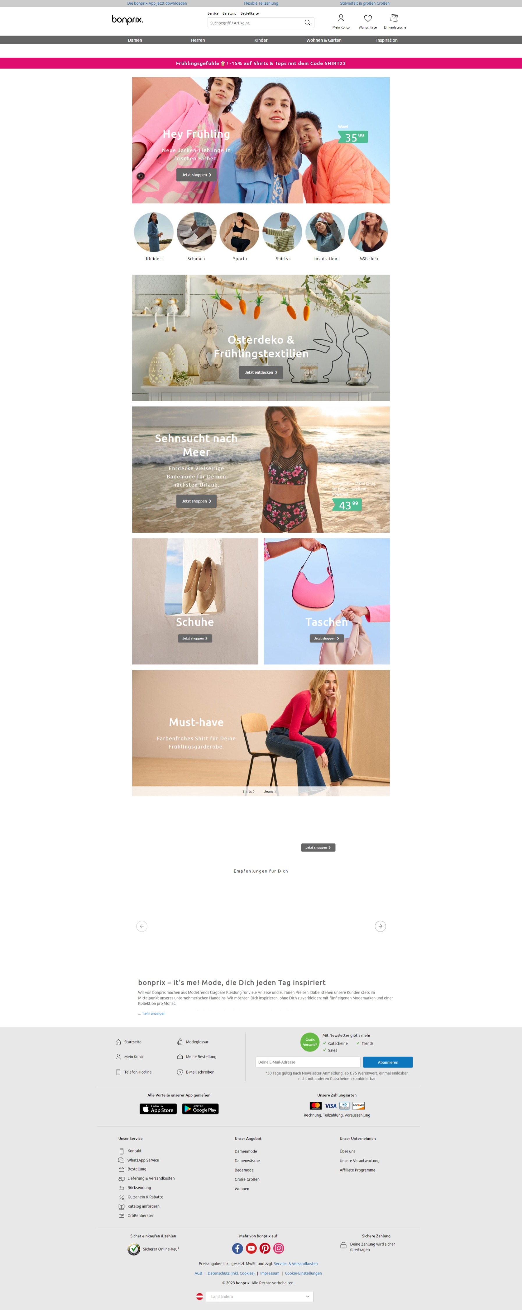 bonprix präsentiert sich mit neuem Logo und Markenauftritt – mnews ...